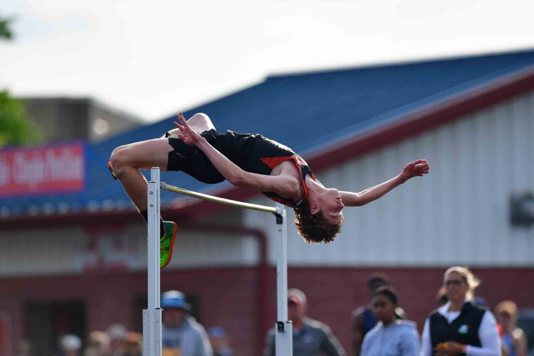 Howland’s Durig wins high jump, Harding’s Rodgers takes gold in 100 and ...